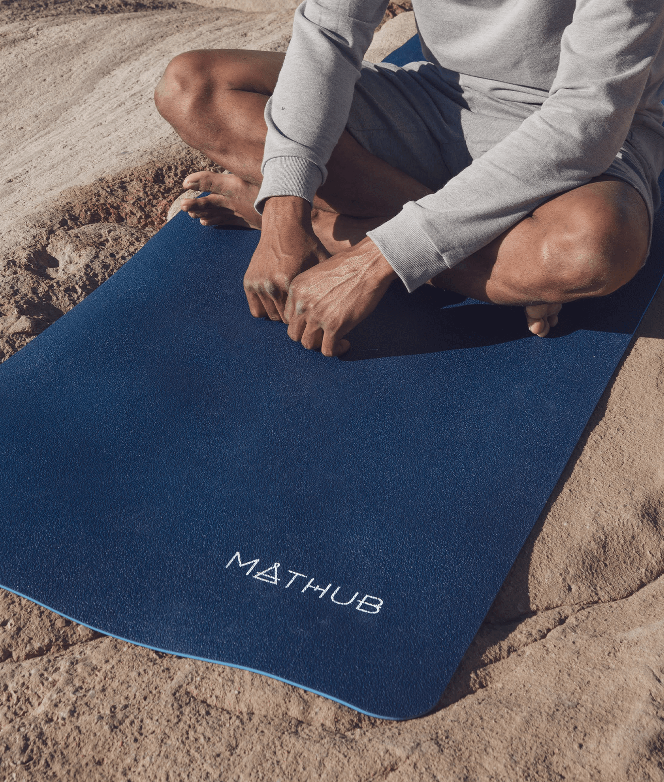 Esterilla Azul Oscuro – Mathub Yoga